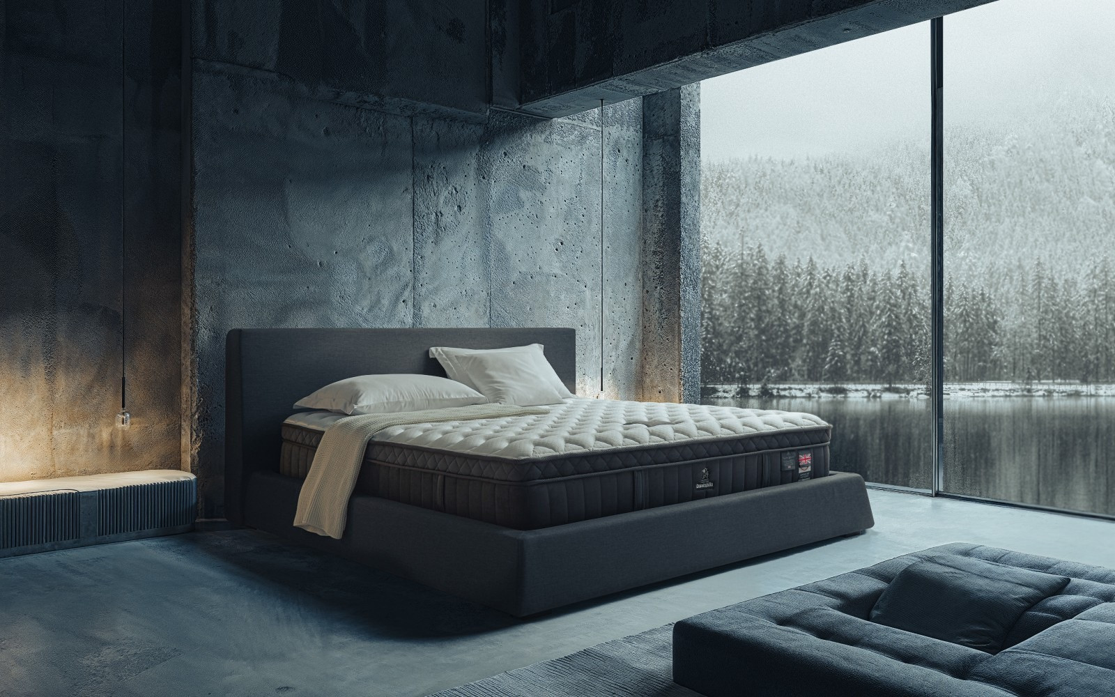 Spring bed latex dunlopillo store