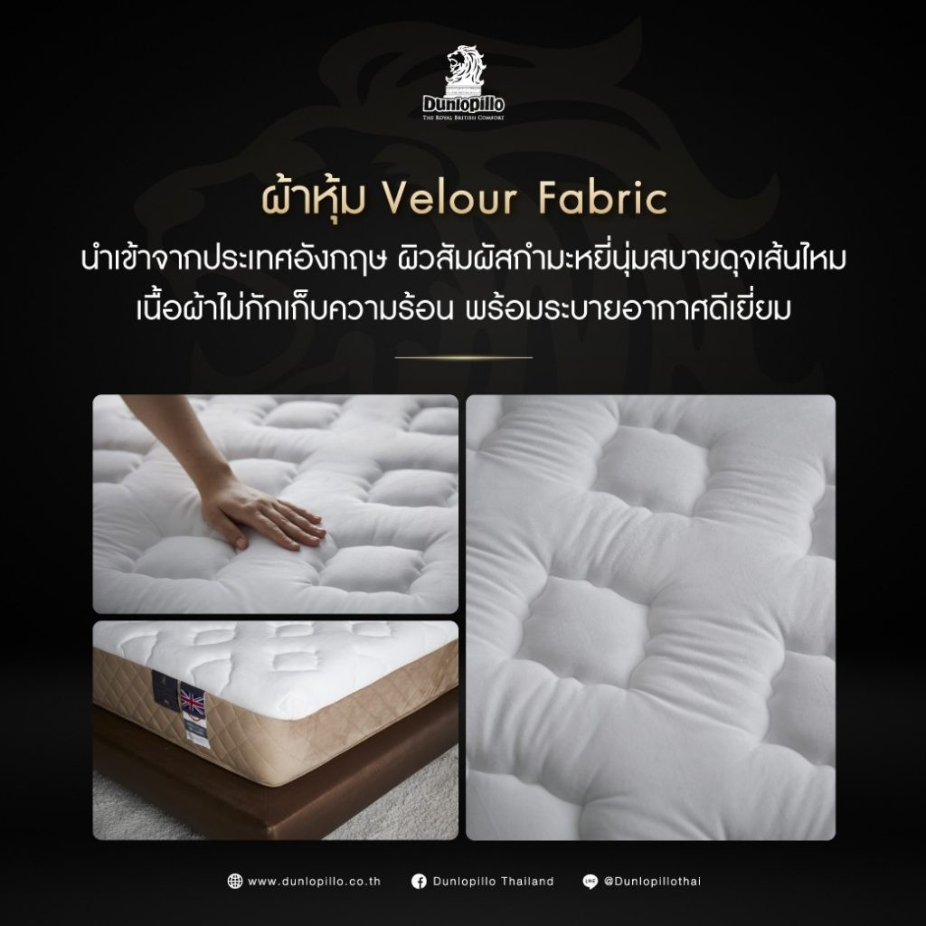 ที่นอน Dunlopillo รุ่น Wisdom Lux | Dunlopillo ประเทศไทย